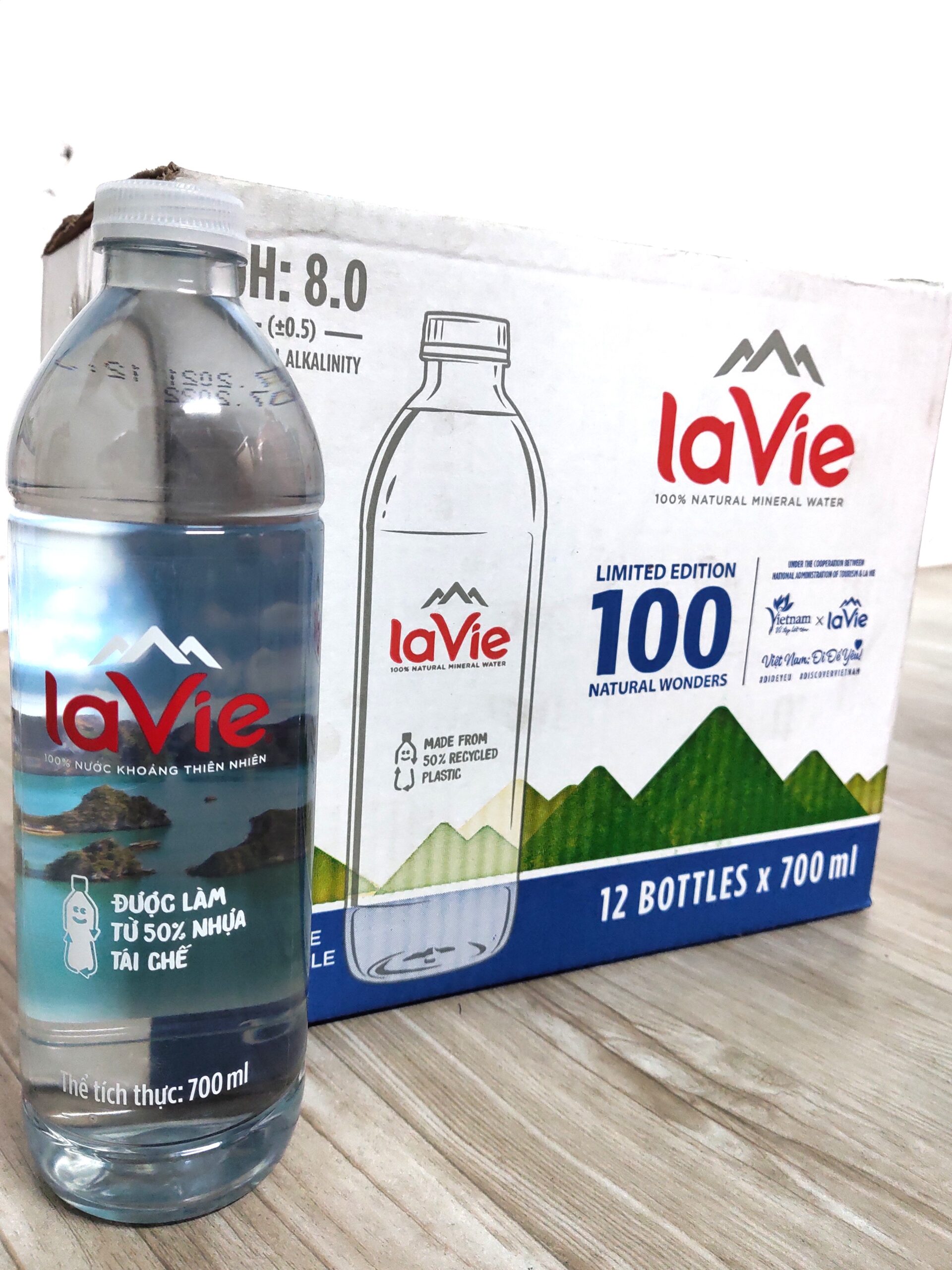 LAVIE 700ML (12 chai/thùng) – Lavie Gia Lâm – Long Biên